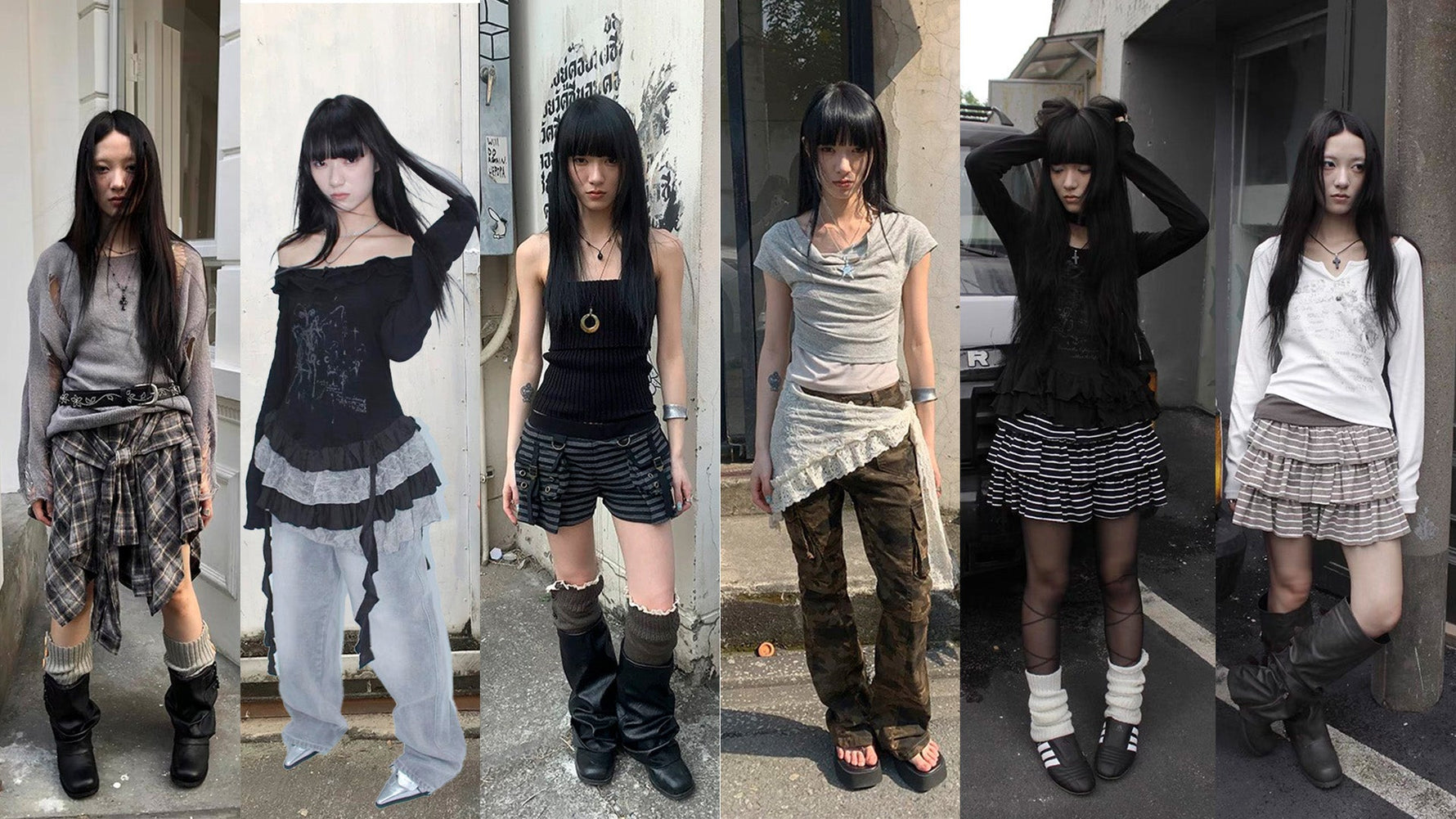 Ang Project - Vintage layered outfits with mori aesthetics Indie desig ...