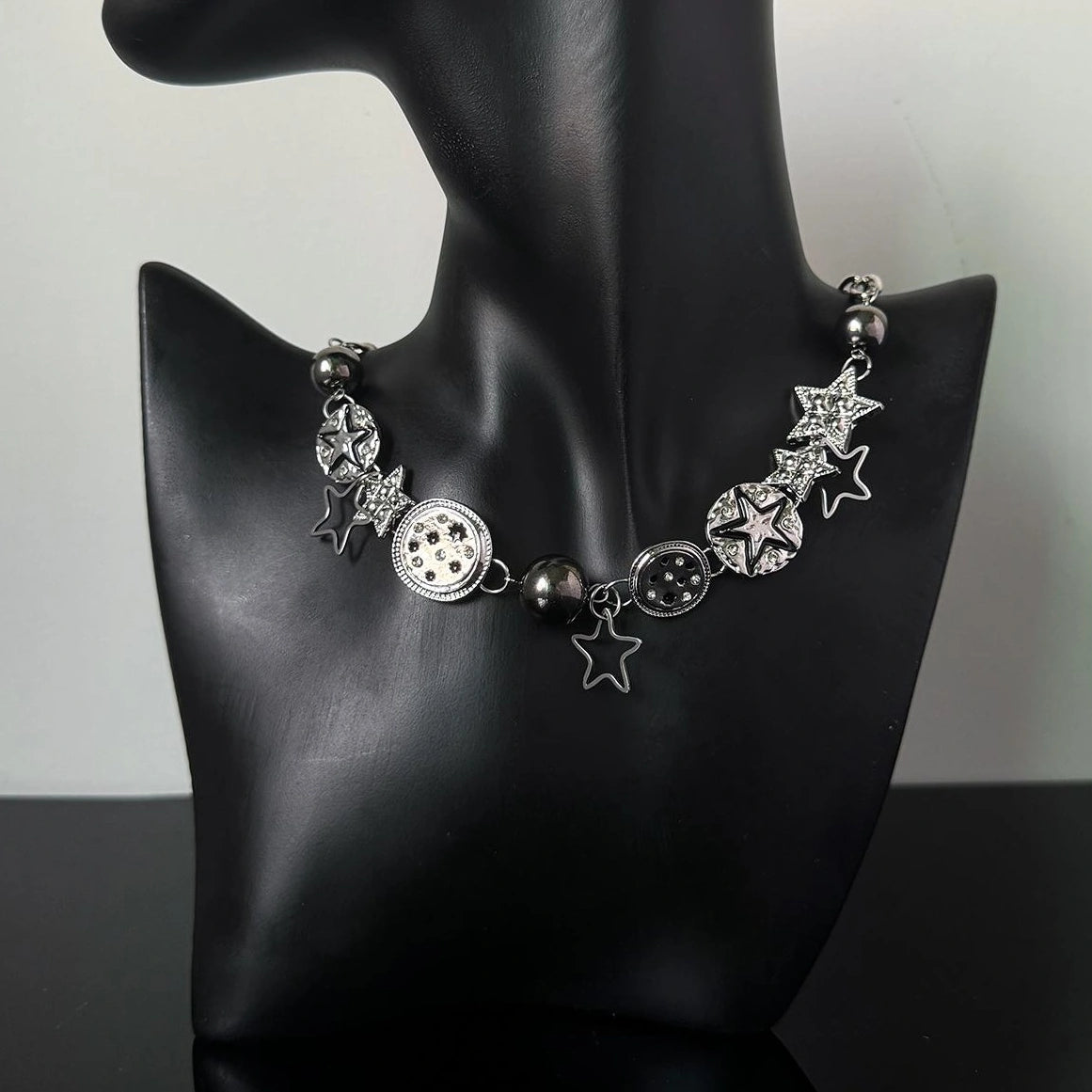 Accessories Y2k Punk Star Alloy Choker Necklace – MISSTT